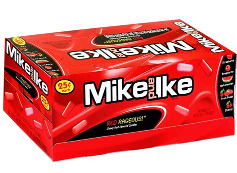 Mike And Ike Jelly Candy Red Rageous 24ct Box • Mike And Ike Jelly