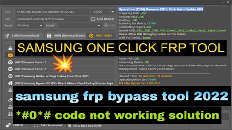 Samsung Huawei Frp Enable Adb Tool 2022 Samsung Frp Bypass Tool 2022 Samsung One Click Frp
