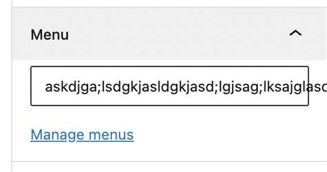 Navigation Block Long Menu Name Breaks Dropdown View · Issue 45294
