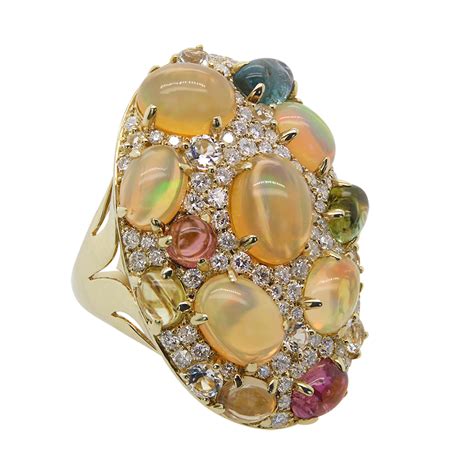Dabakarov Opal Multistone Ring Lillianes Jewelry