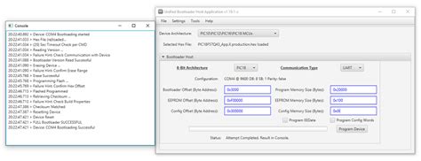 4 2 pic18f57q43 bootloader example