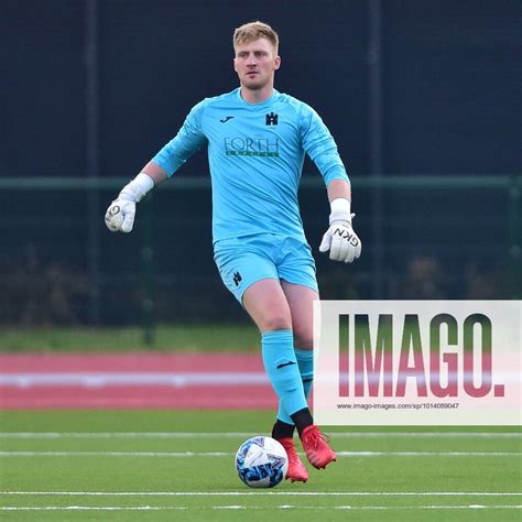 Fc Edinburgh V Stranraer Scottish Challenge Cup Sam Ramsbottom Of Fc