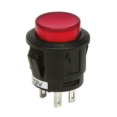Koop Uw Push Button Switch Red V A Bij SBI