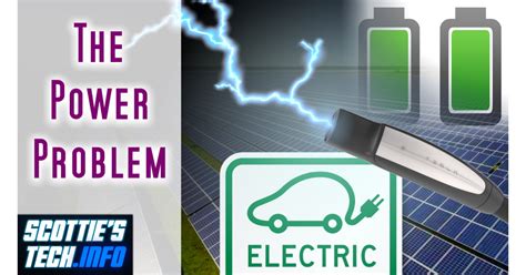 The Power Problem With Electric Vehicles Scotties Techinfo