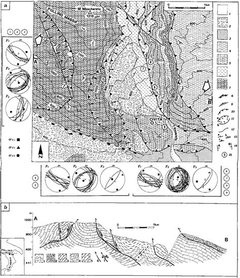 A B Case Ii The C ` Ivita Example A Geostructural Map And Below