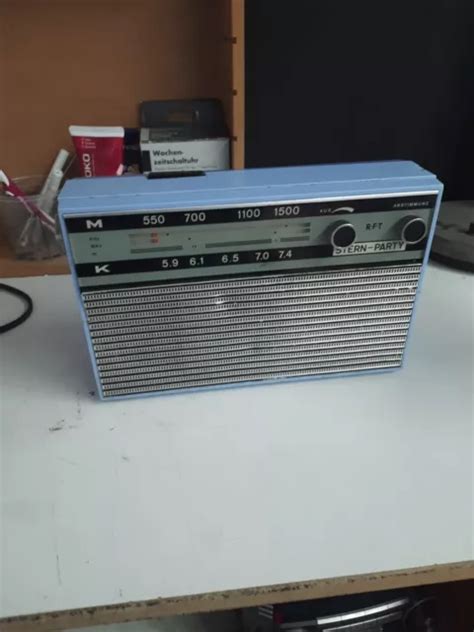 VEB STERN RADIO BERLIN Stern Party RFT DDR Kofferradio EUR PicClick DE