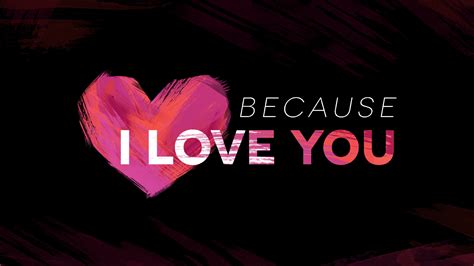 Because I Love You Christian Bible Church Of The Philippines