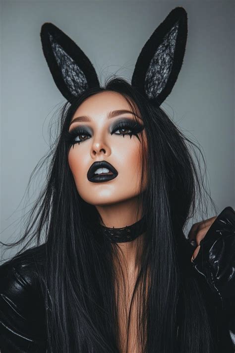 15 Easy Bunny Makeup Ideas For Halloween That Youll Absolutely Love