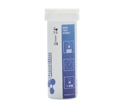 Iron Test Strips Fe2 Fe3