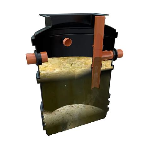 Turtle Fogi Horizontal Stage Underground Grease Interceptor Drainage