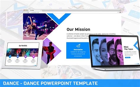 Dance Dance Powerpoint Template PowerPoint Template Powerpoint Templates Creative