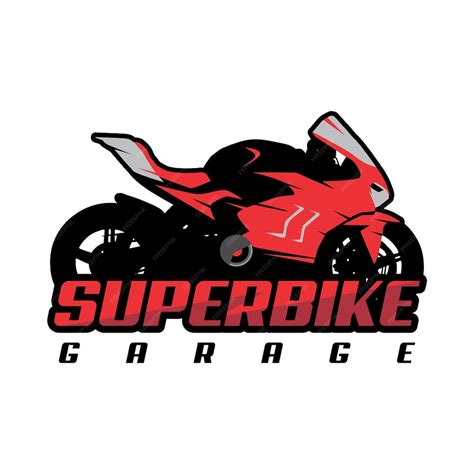 Premium Vector Superbike Motorcycle Logo Drawing Ilustration Vector