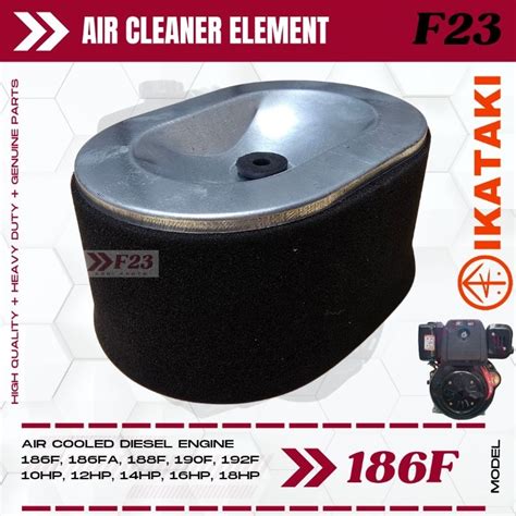 Air Cleaner Element 186f 186fa 188f 190f 192f 10hp 12hp 14hp