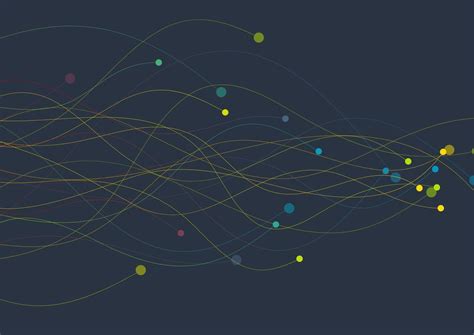 Colorful Wavy Lines Circuit Board Design 53968519 Vector Art At Vecteezy
