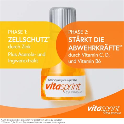 vitasprint Pro Immun Trinkampullen 24 Stück online kaufen
