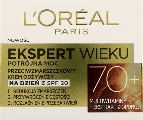 L ORÉAL PARIS Ekspert Wieku przeciwzmarszczkowy krem odżywczy na dzień ml Drogeria