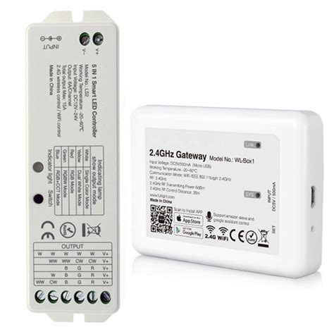 RGB WiFi Controller Google Home LED Controller