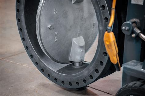 42″ Carbon Steel High Performance Butterfly Valve W Scotch Yoke