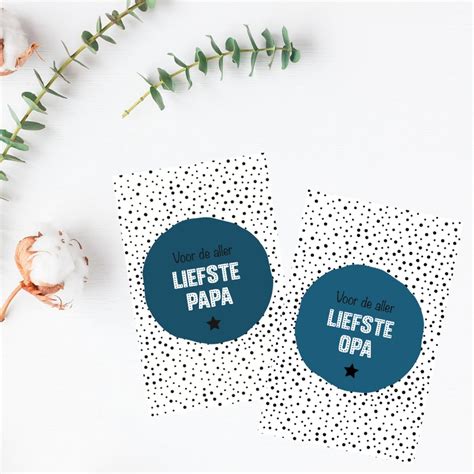 Minikaartje Liefste Papa Opa Liefs Van Cindy