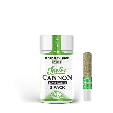 Tropical Thunder Live Rosin Cannons Infused Minis 05g Ea 3pk