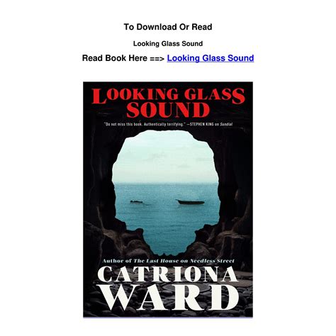 Download Pdf Looking Glass Sound By Catriona Wardpdf Docdroid