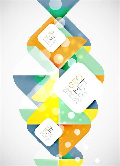 Premium Vector Square And Triangle Pattern Background