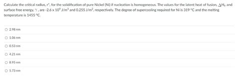 Solved Use The Time Temperature Transformation Diagram