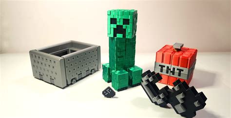 🤯 Exploding Creeper Minecraft ・ Stl File For 3d Printing・cults