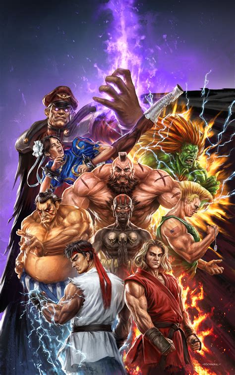 Artstation Street Fighter Ii