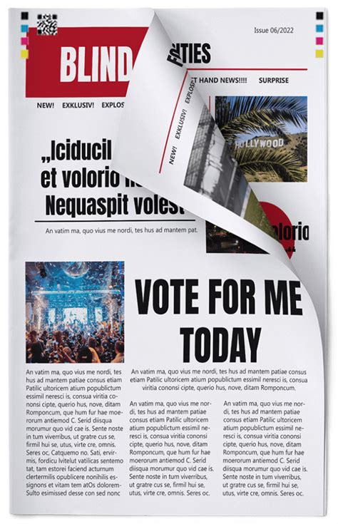 Create And Print A Personal Tabloid Newspaper