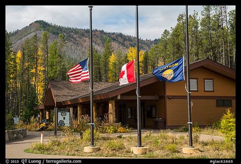 Picturephoto Apgar Visitor Center Glacier National Park