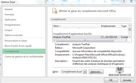 excel comment tracer une courbe de régression tutoriel excel