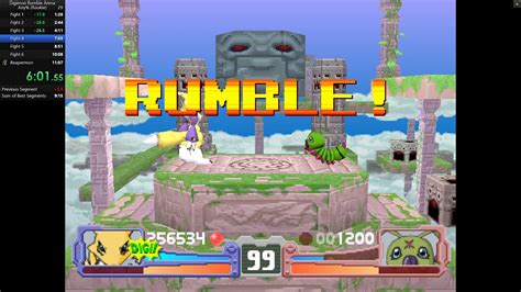 Old Digimon Rumble Arena Any Rookie Ps Emu Speedrun 1022 Youtube