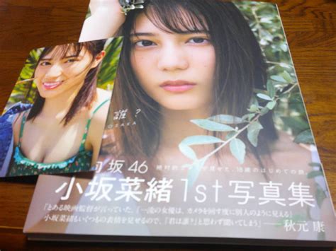 小坂菜緒1st写真集 楽天ブックス限定版カバー レア 帯付 第1刷 君は誰 ポストカード付 かわいさ満開 定価2000円税か行｜売買され