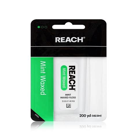 Effective Plaque Removal 200 Yards Of Reach Dentotape A Mint Flavored