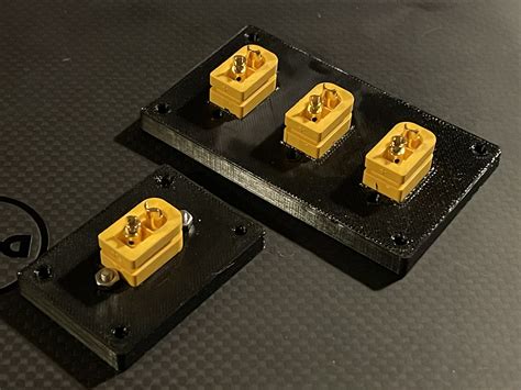 Xt60e F Socket Panels By Cerberus Download Free Stl Model