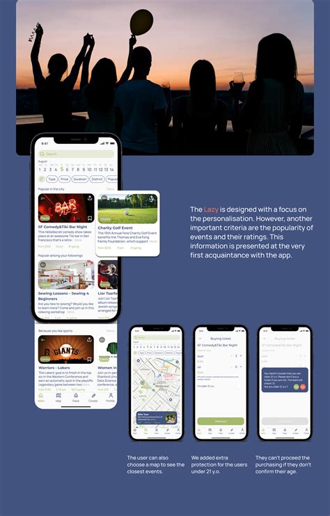 Event Management And Ticketing App Design UX UI Behance