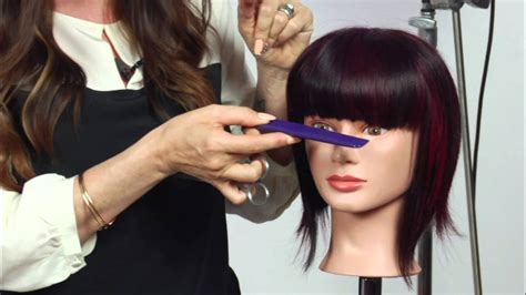 How To Cut Bangs So They Can Be Worn Straight Across Or To The Side