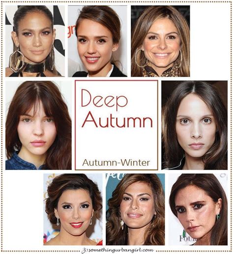 Are You An Autumn Winter Deep Autumn 30 Something Urban Girl Deep Autumn Color Palette
