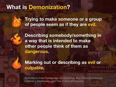 What Is Demonization Trying To