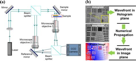 A Schematic Illustration Of Digital Holography Microscopy Dhm