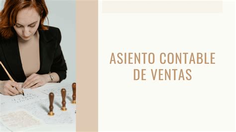 Asiento Contable De Ventas Noticiero Contable