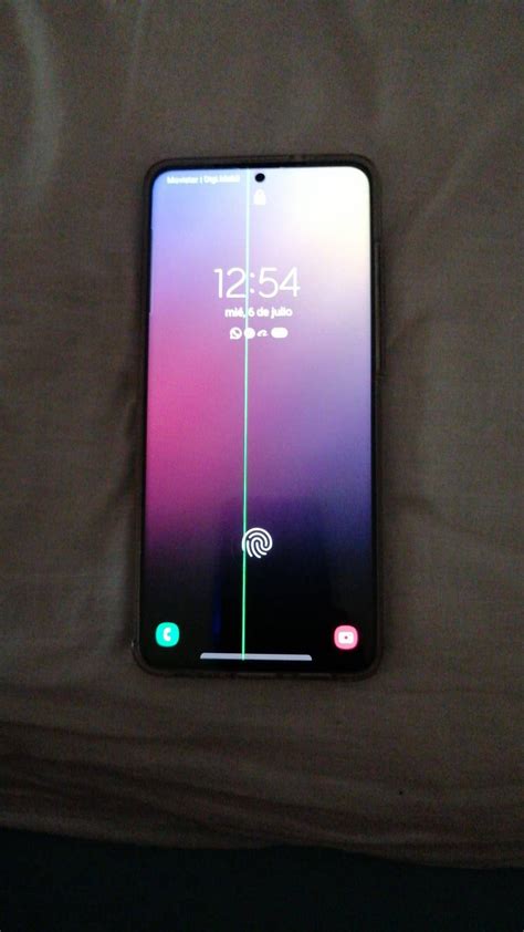 Solucionado Linea Verde Vertical En La Pantalla Samsung Community