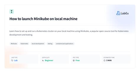 How To Launch Minikube On Local Machine Labex