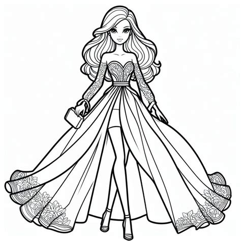 Desenhos Da Barbie Para Colorir Gratis Desenhos Para Colorir