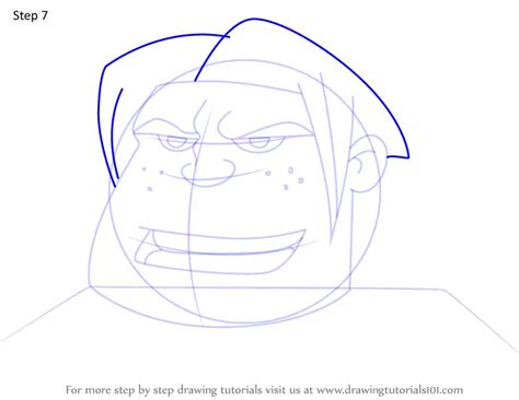 How To Draw Big Mike From Kim Possible Kim Possible Step By Step