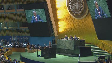L ONU Lancia L Allarme Crisi Idrica Imminente Da New York In Diretta
