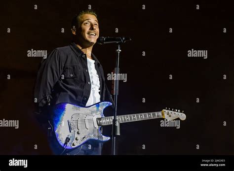 Arena Sferisterio Macerata Italy September Francesco Gabbani Performing On Stag