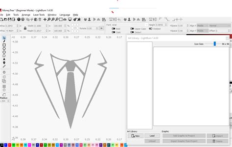 Art Library Issues Not Able To Save Lightburn Software Questions