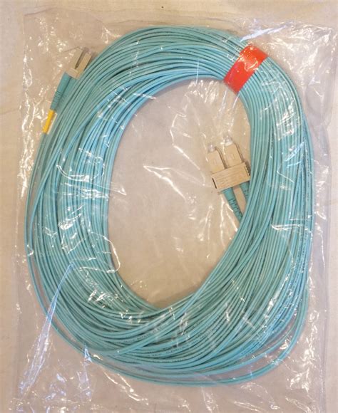 Qty 41 Optical Fiber Cable Corning 50um Clearcurve Om4 Optical Fiber